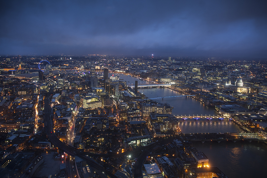Dancing at another level - The Shard - AZAP