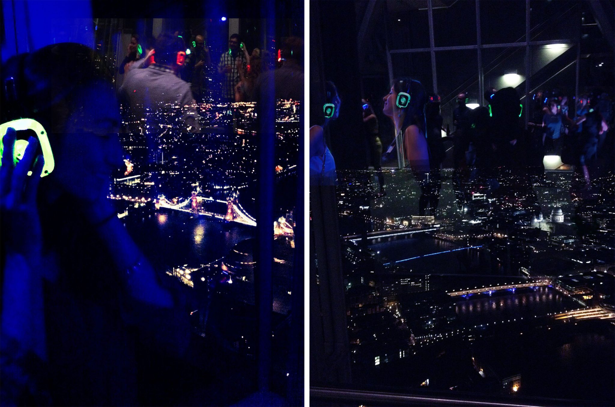 Dancing at another level - The Shard - AZAP