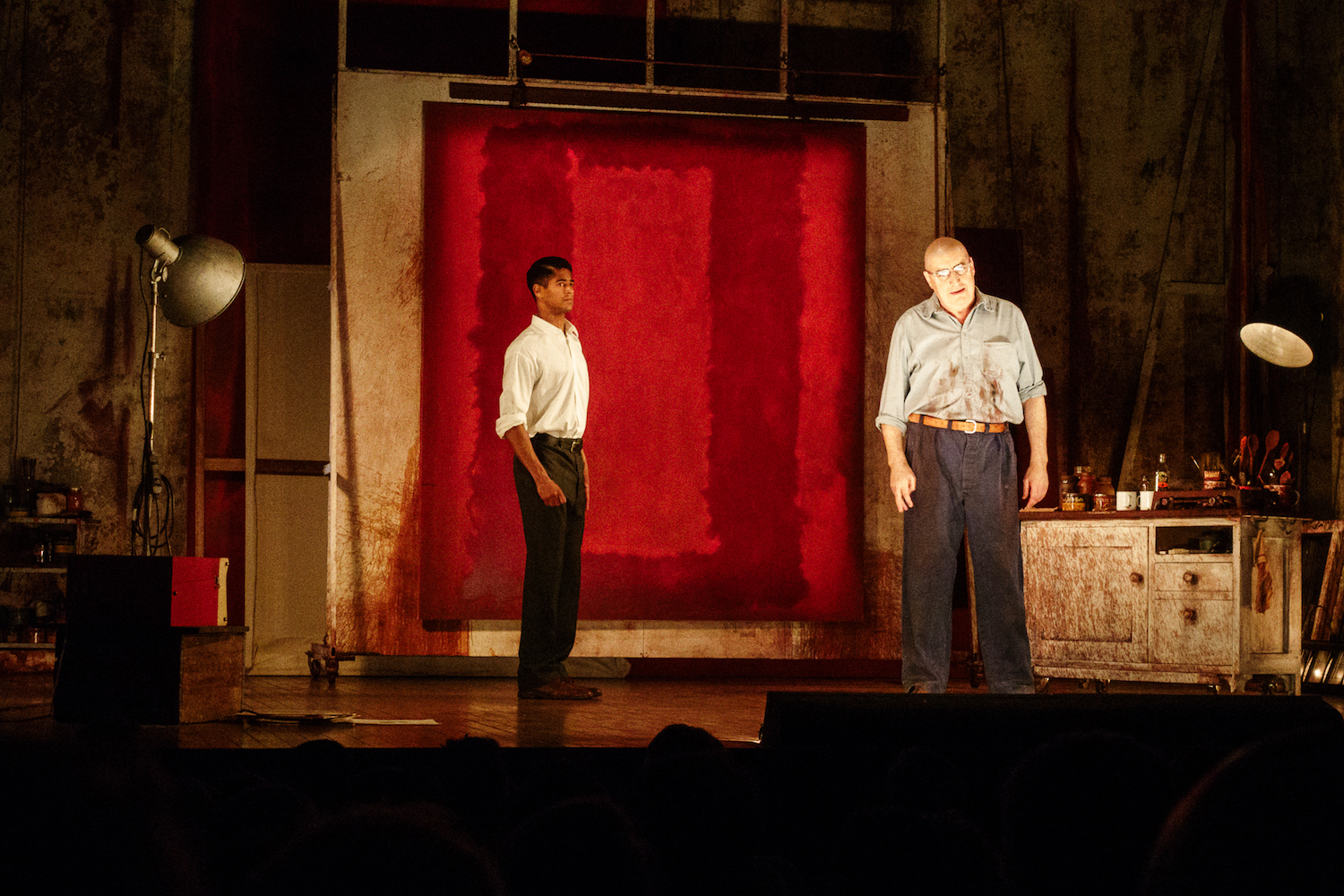 RED (Play) at Wyndham's Theatre , Covent Garden Monday May 28 2018 ...